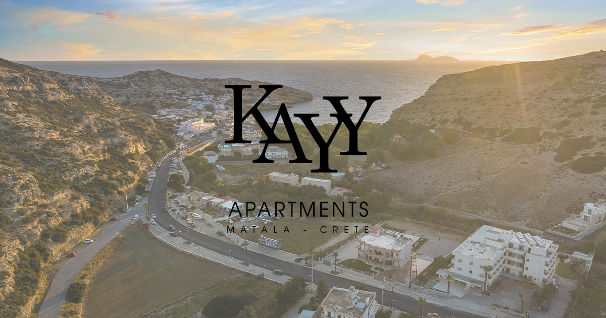 Kayy Apartments | Matala Beach, Heraklion, Crete